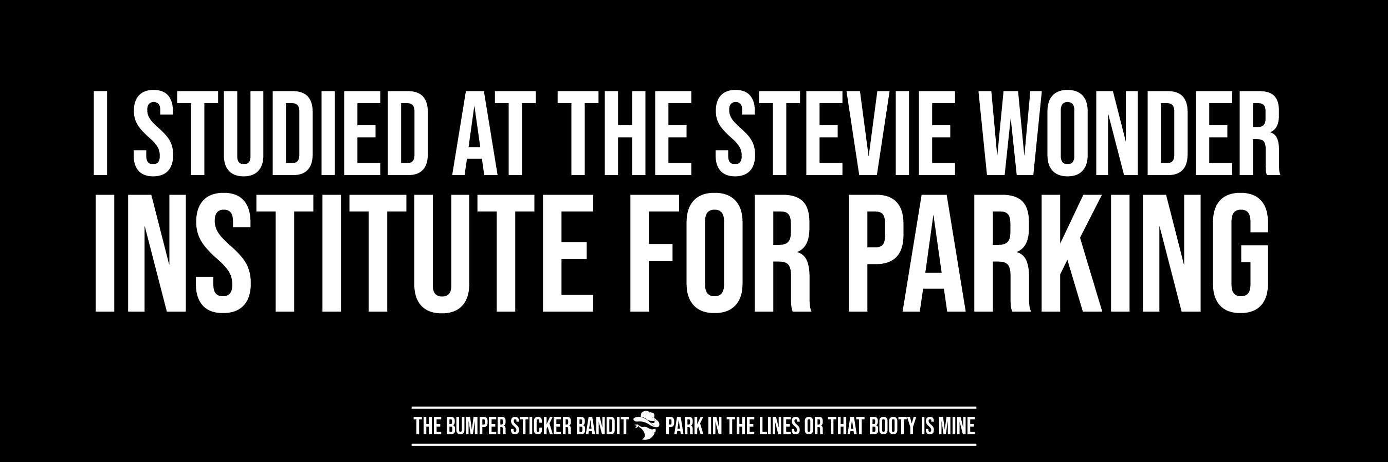 Stevie Wonder – Bumper Sticker Bandit